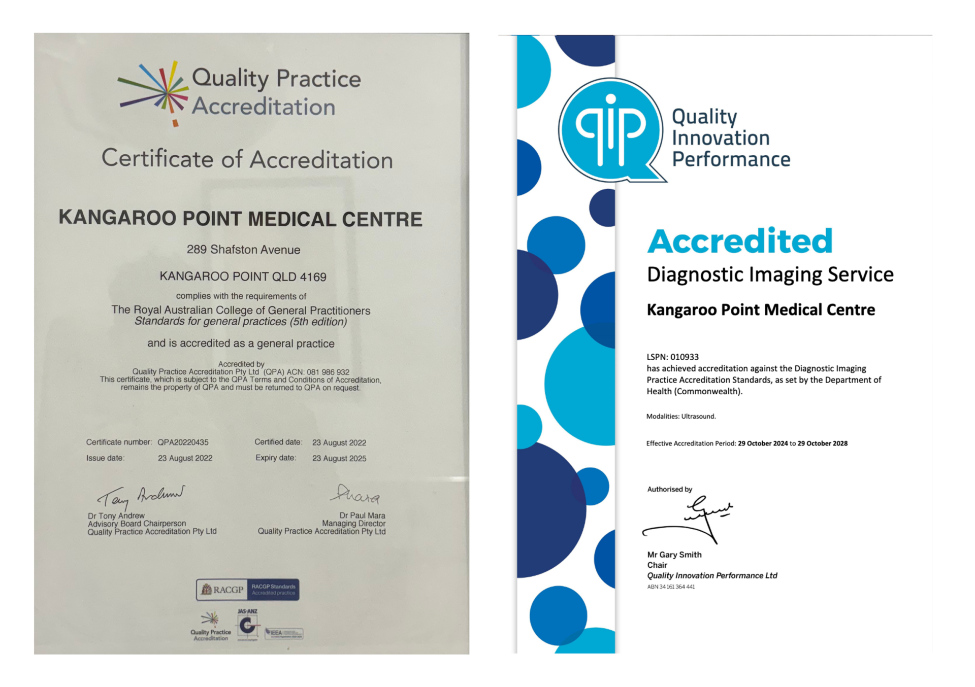 Accreditation - QLD Veins